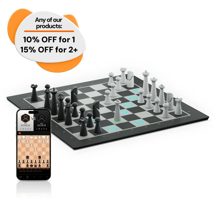 GoChess Lite Modern: Advanced AI Chess Board for Smart Gameplay