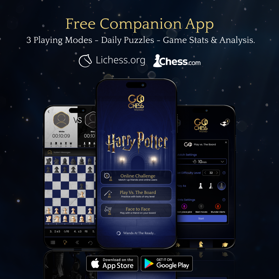 The Smartest Harry Potter Chess Board | GoChess Wizard